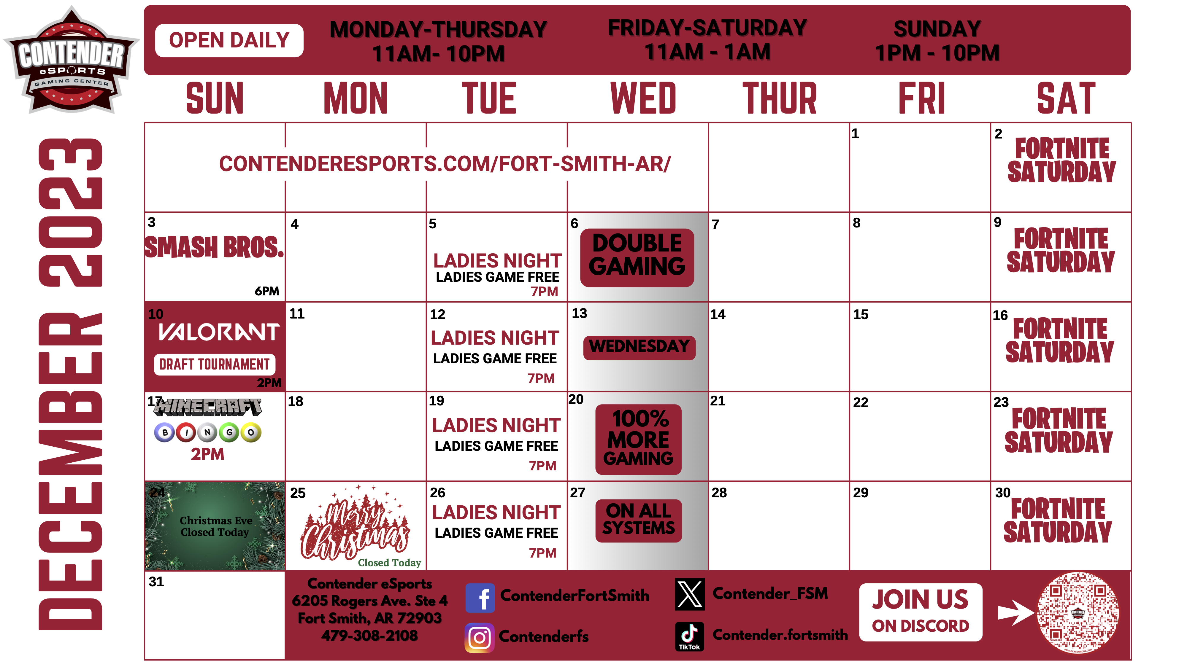 Contender eSports | Gaming Center | Arcade | Fort Smith, AR